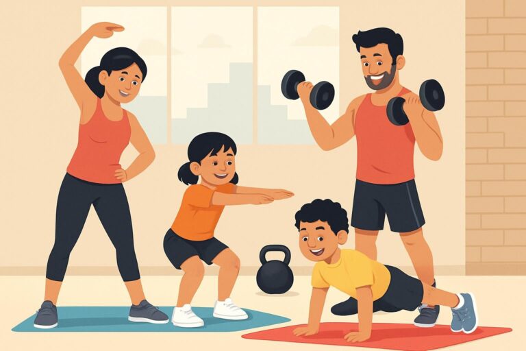 Family Workouts: Fun, Fitness, and Bonding for All Ages - Family Thrive Hub